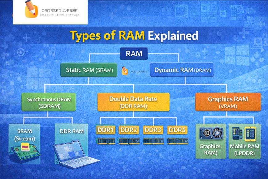 Types of RAM Explained: Complete Classification of Computer Memory ...